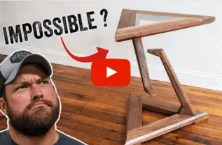 IMPOSSIBLE Floating Table Build - Will It Work? - Top Woodworking Advice