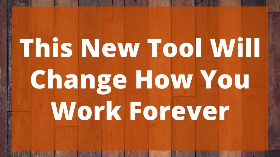 This New Tool Will Change How You Work Forever - Top Woodworking Advice
